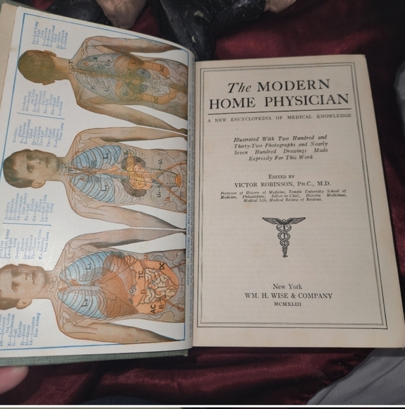 Other | Vintage 194s Illustrated The Modern Home Physician Book ...